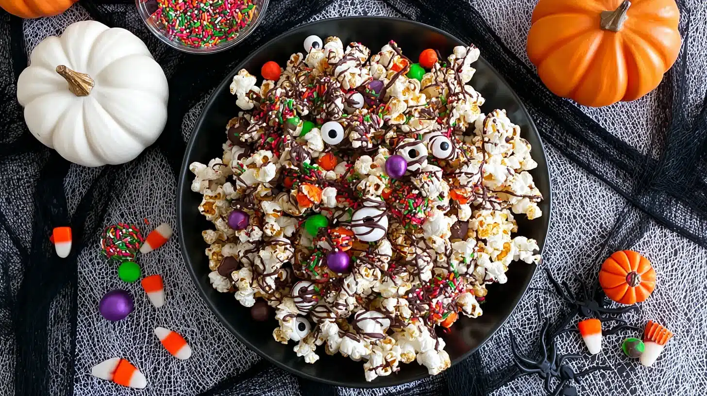 Halloween Popcorn: Best Easy Spooky Snack In 15 Mins